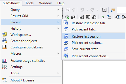 SSMSBoost add-in - productivity tools pack for Sql Server Management ...